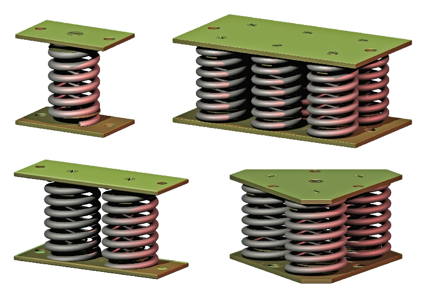 Steel springs - Anti-vibration Mountings - VCE techniek